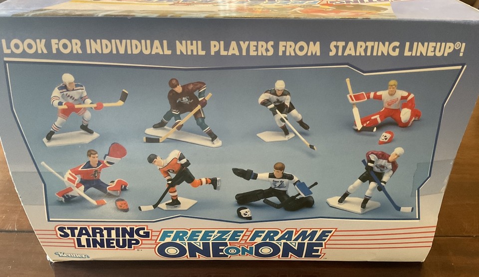 1997 NHL Starting Lineup Freeze Frame One On One Patrick Roy And ...
