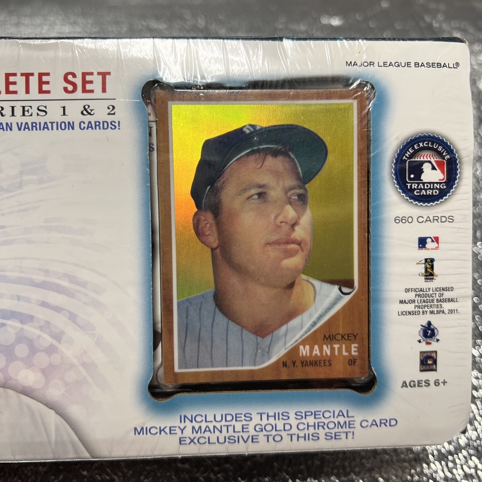 2011 Topps Baseball Complete Set Factory Sealed with Mickey Mantle Gold ...