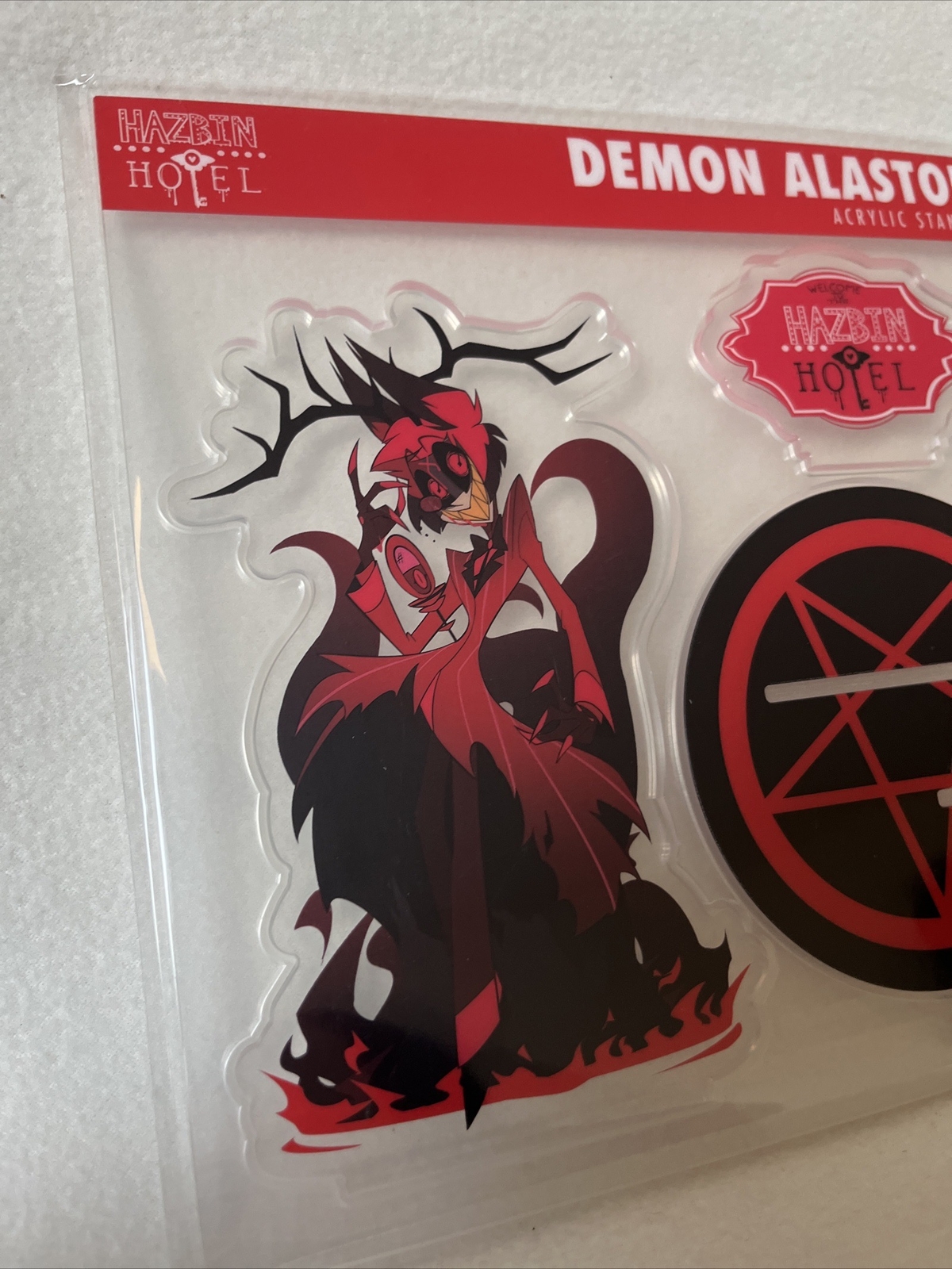 H054 - Helluva Boss Demon Stolas 6" Acrylic Stand Figure Vivziepop ...