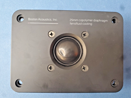 Boston Acoustics 25mm Dome Tweeter Copolymer Diaphragm Ferrofluid ...