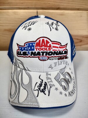 2009 US NATIONALS NHRA MAC TOOLS Hat Cap 97 of 1255 55Th Annual w/ 3 ...