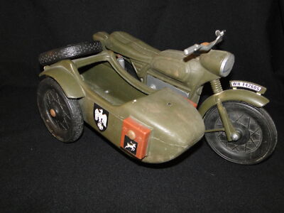 VINTAGE Action Man Cherilea German Military Motorbike & Sidecar | eBay UK