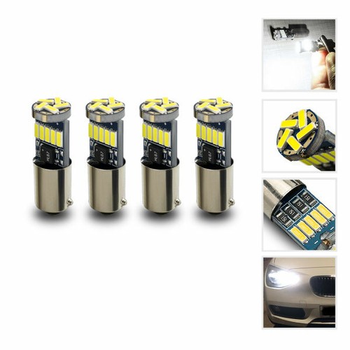 4X White Xenon C4 Grand Picasso H6W BAX9S 433 Front Sidelight 1 LED ...