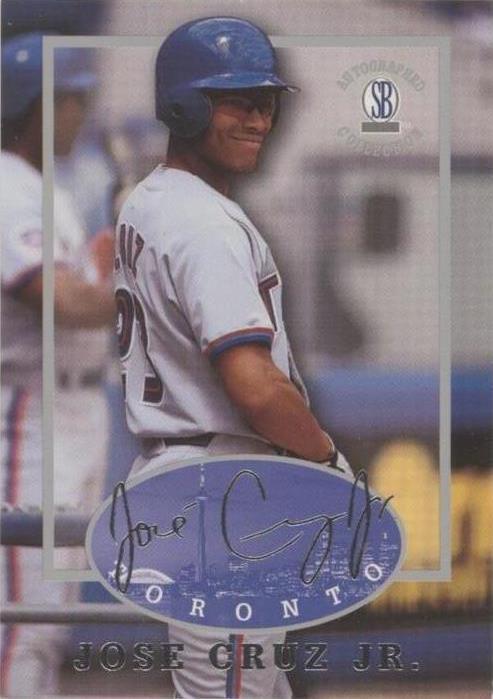 1997-98 Score Board Autographed Collection - Jose Cruz Jr. #28 (RC) for ...