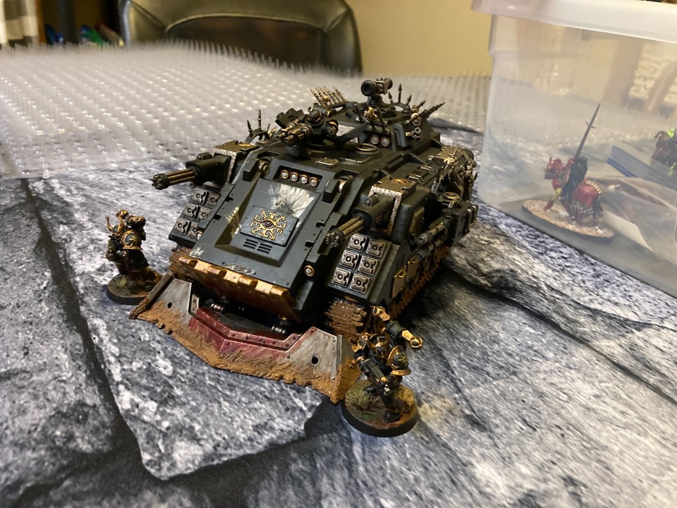 3d Printed Proxy of Chaotic Land Tank Raider for use in Scifi Games ...