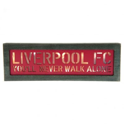 Liverpool FC Light Up Wooden Sign LFC Official | eBay UK