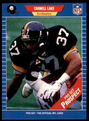 1989 Pro Set Carnell Lake Football Cards #548 | eBay