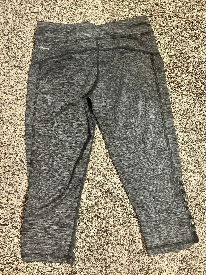 Girls Xersion Gray Quick Dry Athletic Capris Size Large | eBay