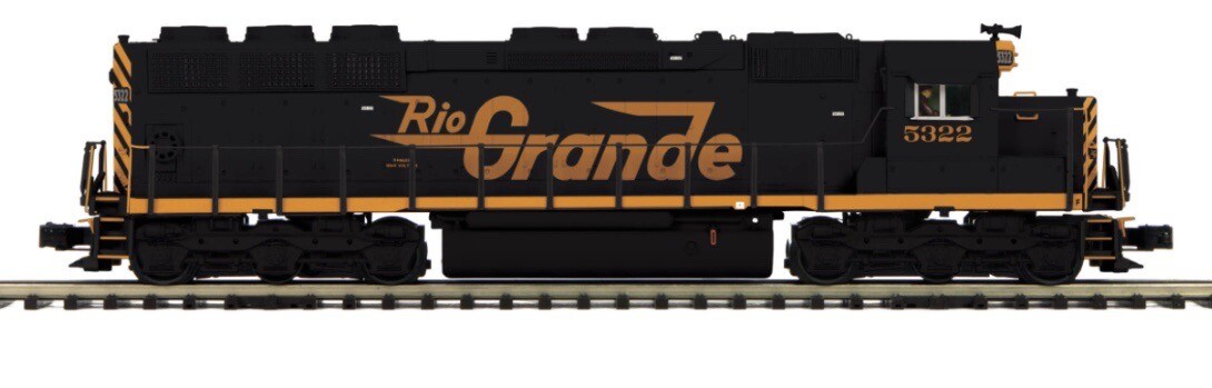 MTH PREMIER DENVER RIO GRANDE SD45 LOW HOOD DIESEL ENGINE! 20-21419-1 O ...