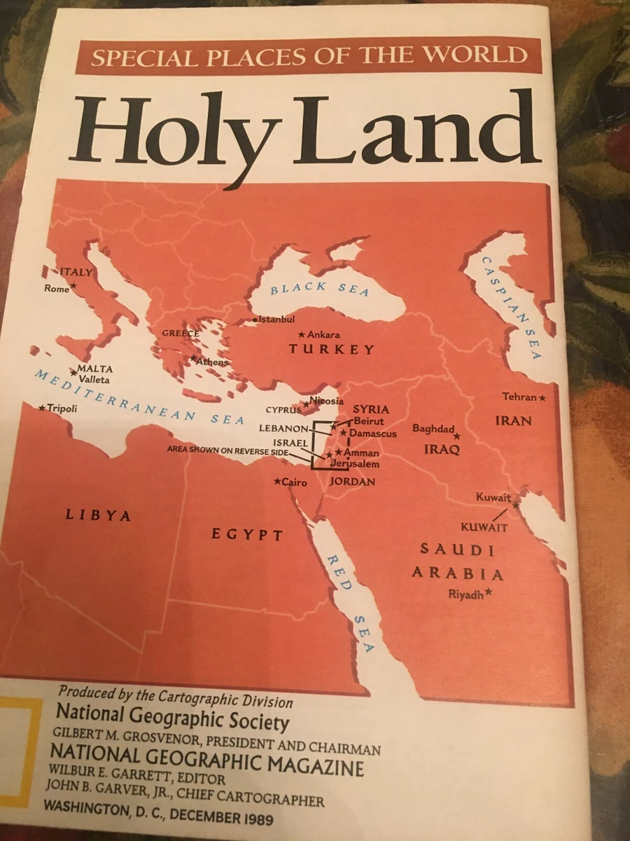 Holy Land World Map