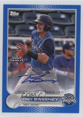 2022 Topps Pro Debut Blue Auto /150 Trey Sweeney #PD-187 Auto | eBay
