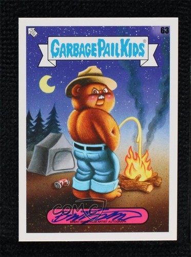 2023 Garbage Pail Kids Go on Vacation 49/75 Smoke Ken by Brent Engstrom ...