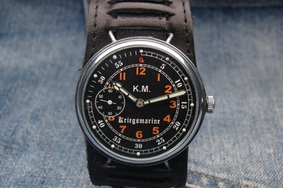 GERMAN NAVY FLEET KM KRIEGSMARINE U-BOOT BOAT MILITARY WATCH ww2 type ...