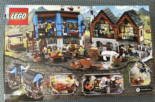 LEGO Castle: Medieval Market Village (10193) - Dented Box - New/Sealed ...