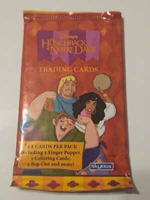 1997 Disney's Hunchback of Notre Dame Card Pack Sealed NEW!!! | eBay