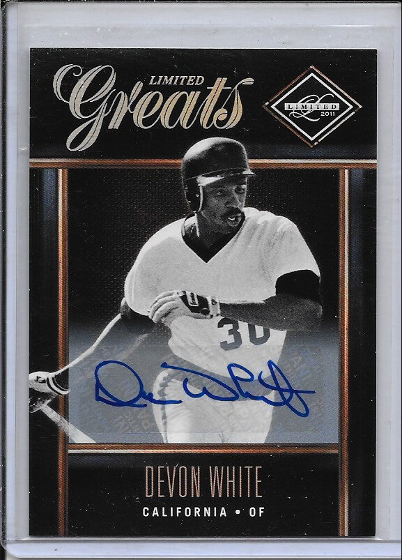 2012 LIMITED GREATS DEVON WHITE AUTOGRAPH 334/499 | eBay
