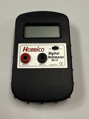 Hobbico Digital MK III Voltmeter RC Remote Control Airplane Battery ...
