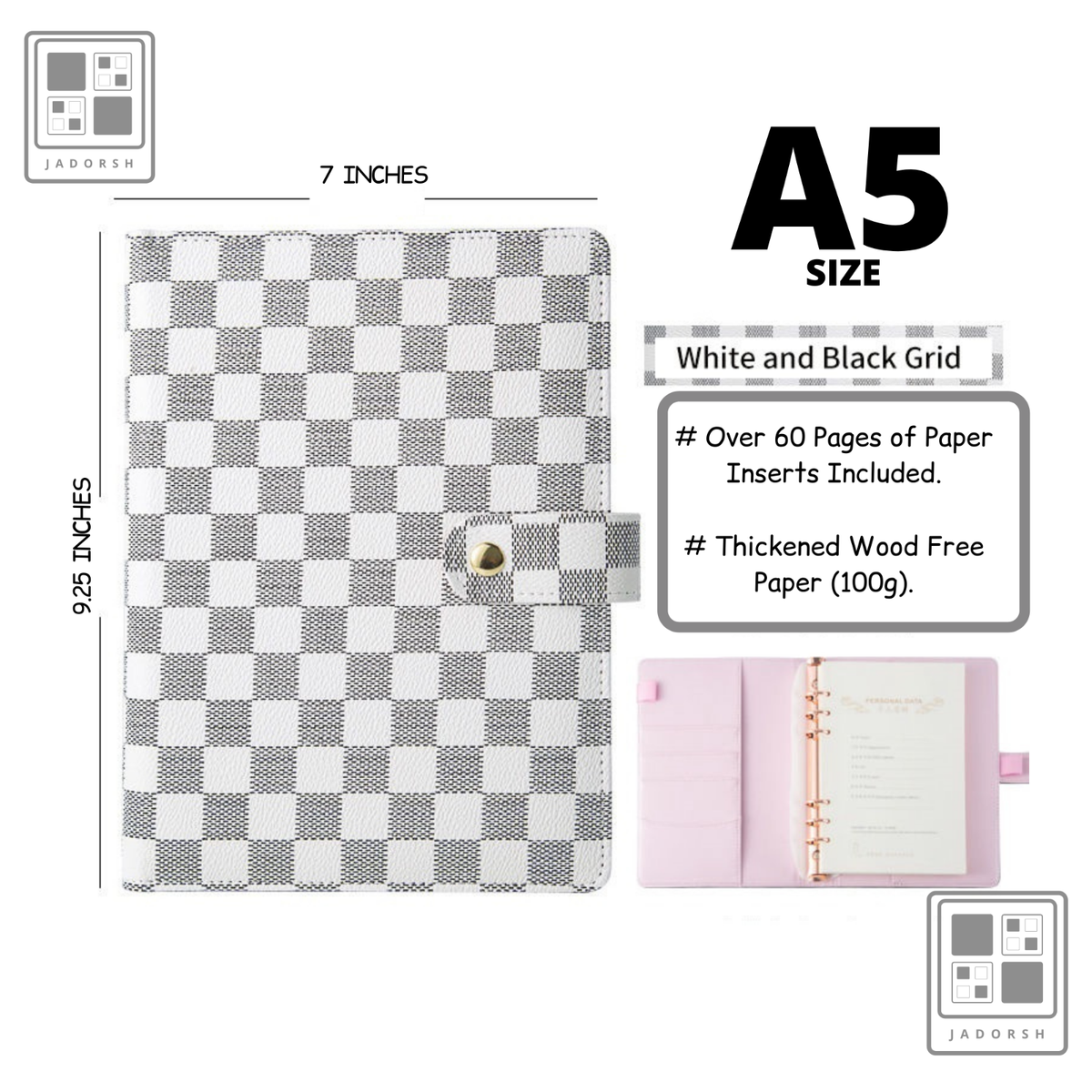 Checkered Binder Covers Checkered Skate Texture Hardcover 3 Ring