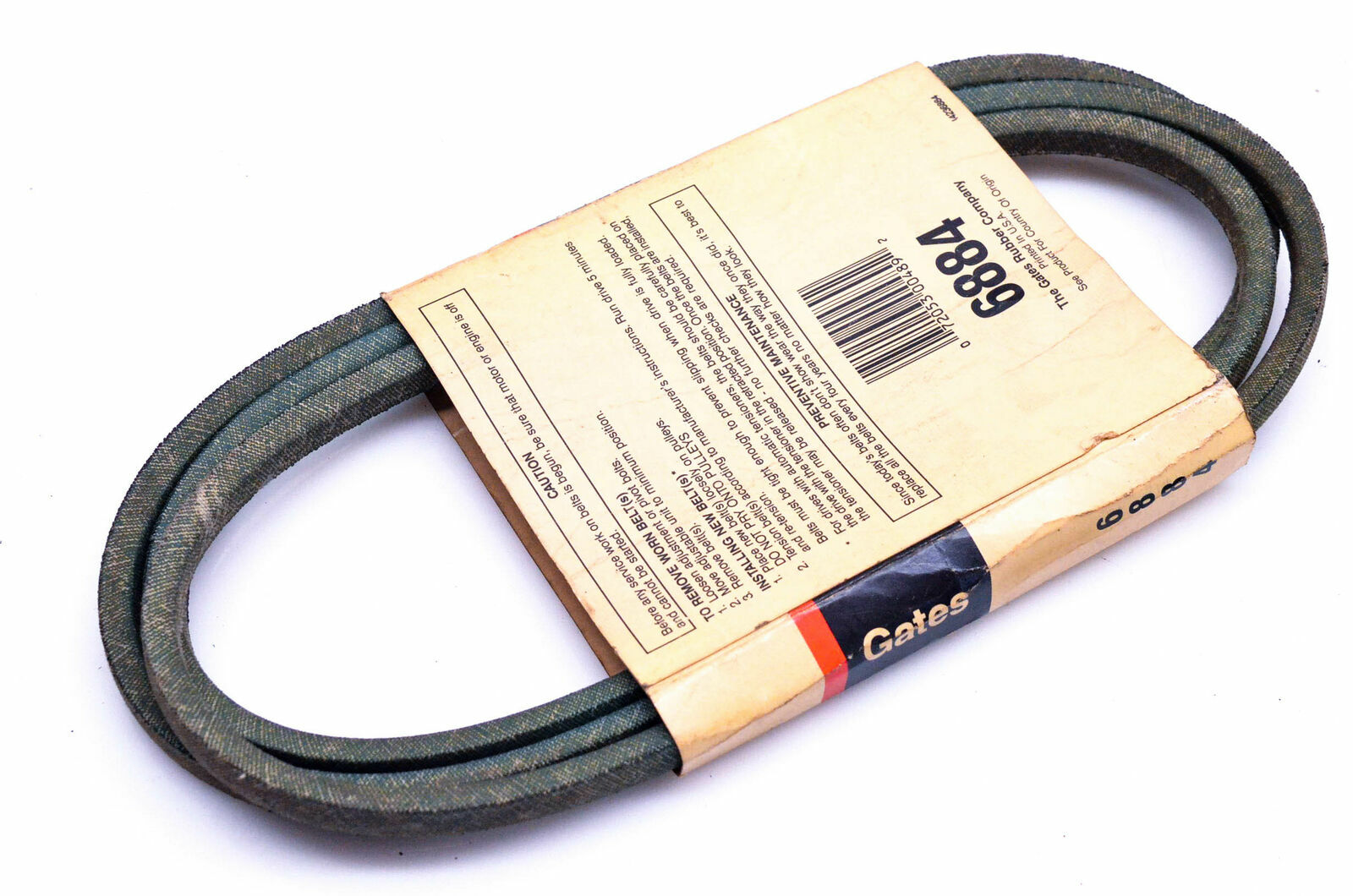 Gates PoweRated V-belt - 6884 for sale online | eBay