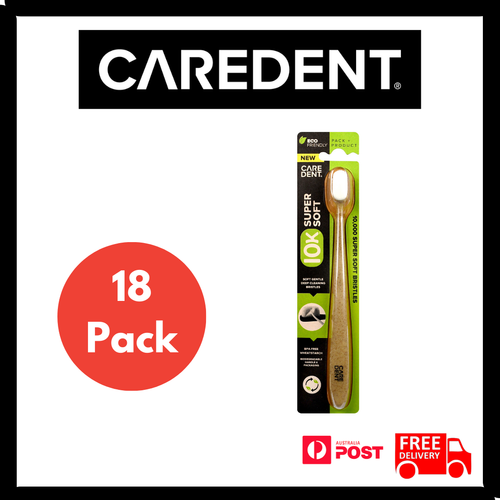 Caredent 10K Super Soft Toothbrush - Pack of 18 brushes | eBay