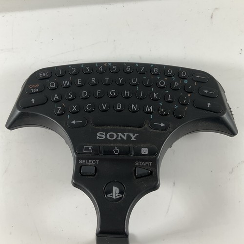 Official SONY PlayStation 3 PS3 Wireless Keypad Keyboard Chat Pad | eBay