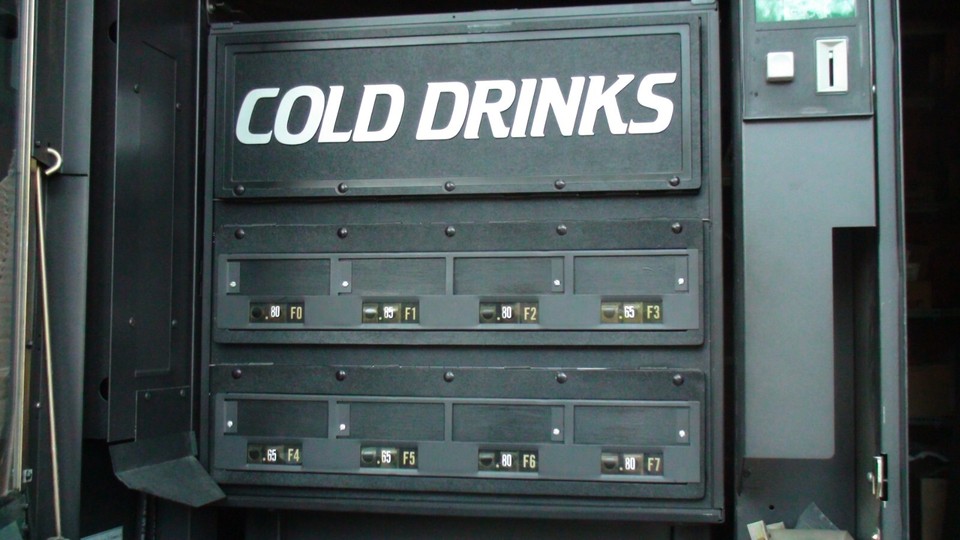CRANE NATIONAL VENDOR 474 SODA / SNACK / CANDY VENDING MACHINE | eBay