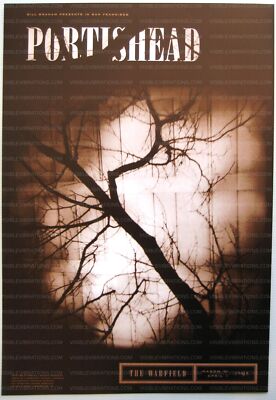 Portishead Concert Poster San Francisco 1998 BGP-188 The Warfield | eBay