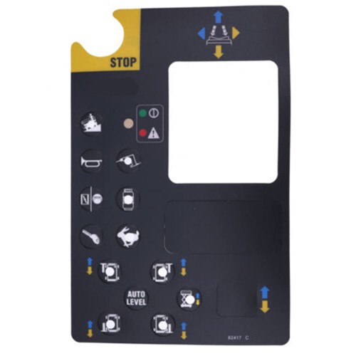 82417GT Platform Control Panel Decal for Genie GS-3384 GS-3390 GS-4390 ...