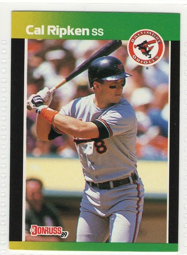 Cal Ripken Jr. 1989 Donruss Baseball #142 Orioles | eBay