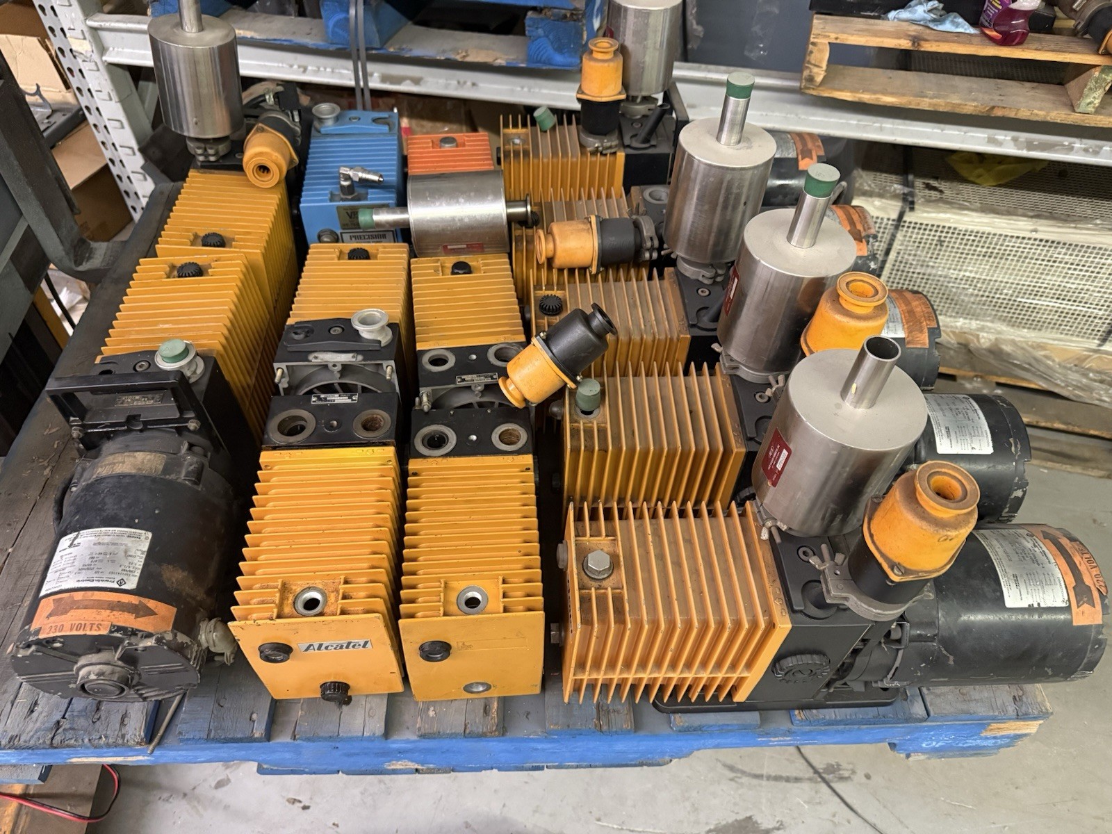 No Reserve- Lot Of Alcatel 2008A Vacuum Pumps. Freight Or Pickup. | eBay