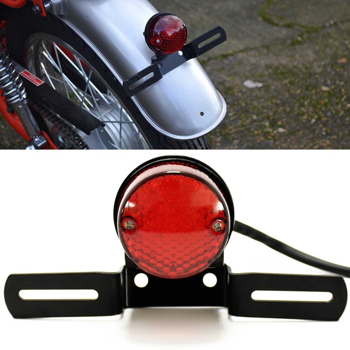 Chopper Tail Light Lenses Lens Tail Light 2 1/4 Inch Round Hot