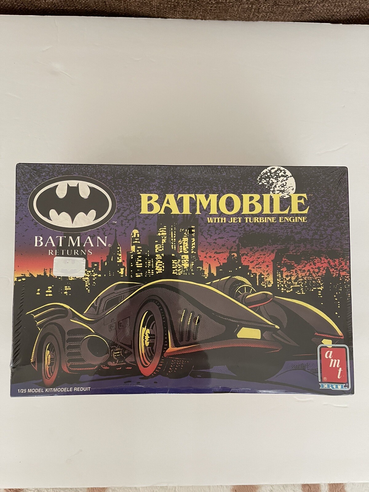 Batman Returns Batmobile Model Kit Jet Turbine Engine 1992 SEALED | eBay