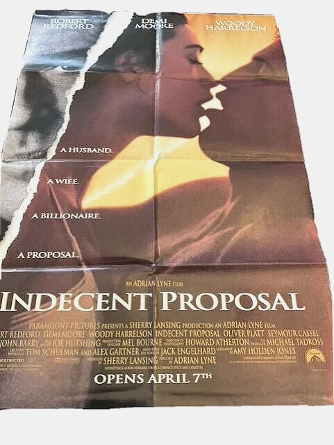 Indecent Proposal Movie Poster