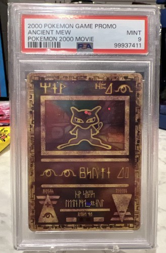2000 Pokemon Game Movie Promo Ancient Mew PSA 9 | eBay