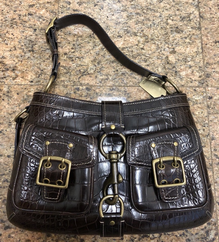 COACH Genuine Alligator Bag NWOT (Retail $12000) | eBay