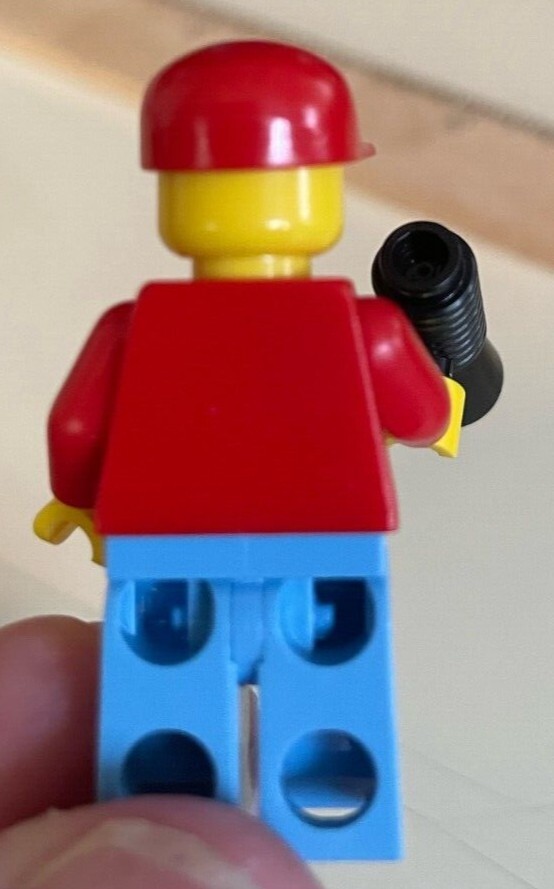 LEGO minifigure with megaphone accessory. | eBay