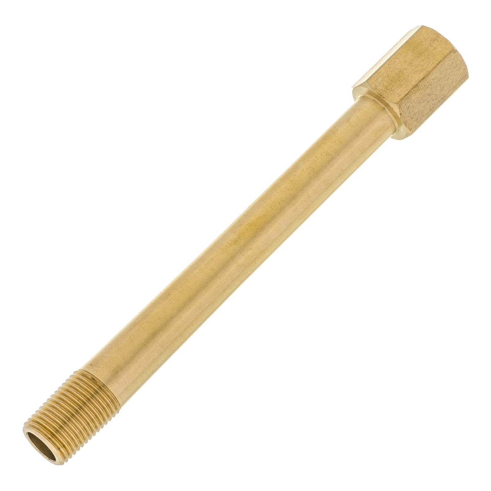 100mm 1/8" BSP Male To Female Thread Brass Pipe Extension Fitting ...