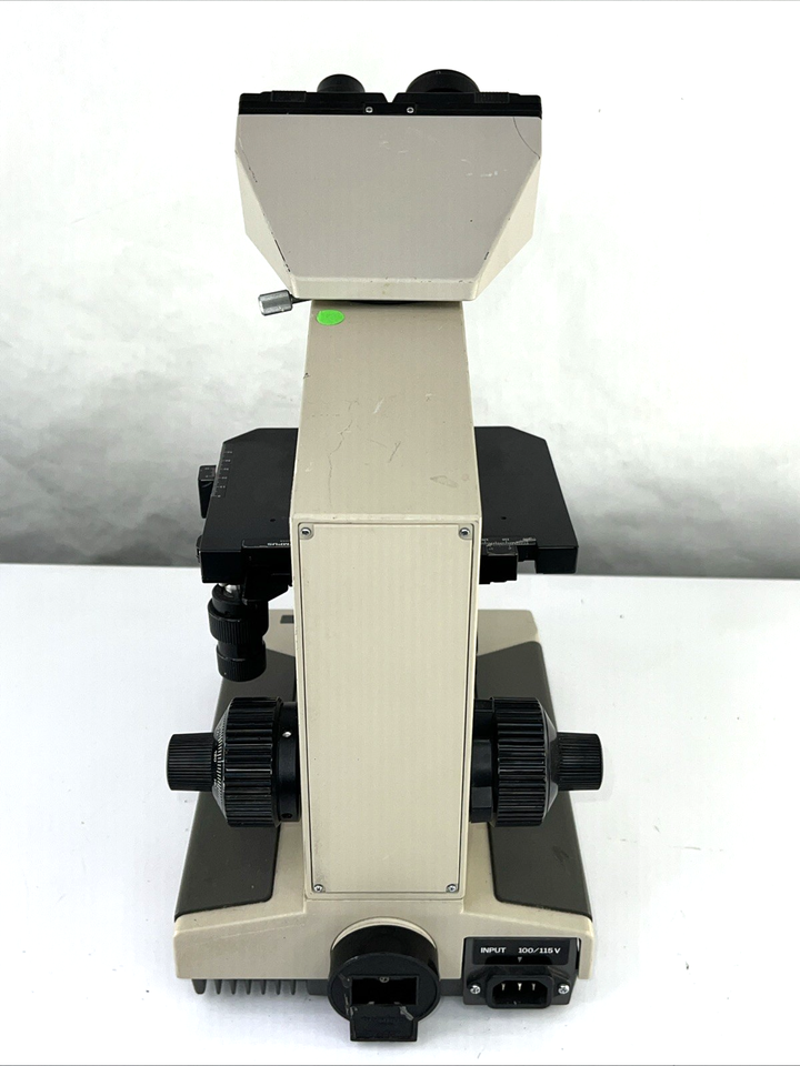 Olympus BH-2 Microscope w/1 objective **UNTESTED FOR PARTS REPAIR ONLY ...
