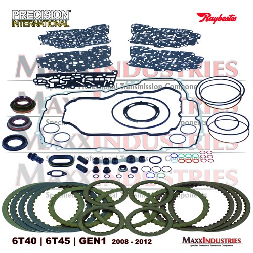 6T40 6T45 GM Transmission Rebuild Kit Master Kit less Steels fits GEN1 ...
