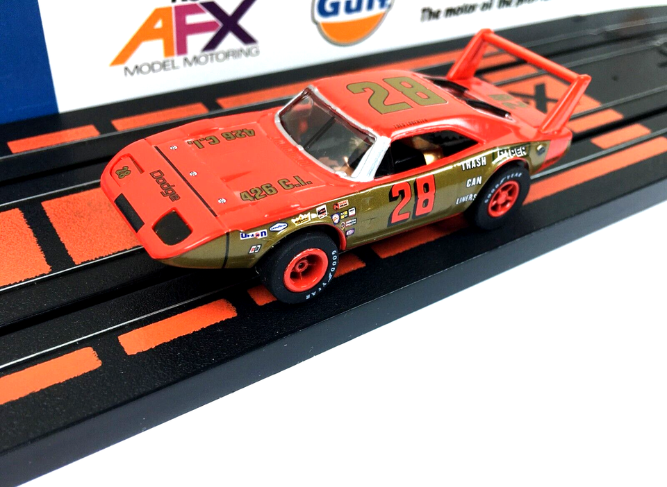 Ho Slot Cars, Dodge Charger Stock Car, Guards Red, Auto World Ultra G ...