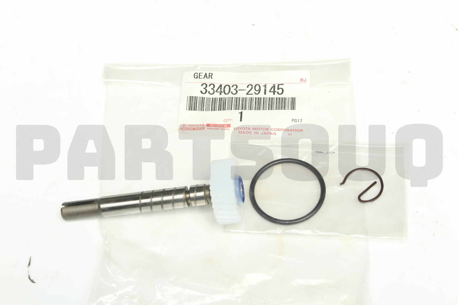 3340329145 Genuine Toyota GEAR SUB-ASSY, SPEEDOMETER DRIVEN (ATM) 33403 ...