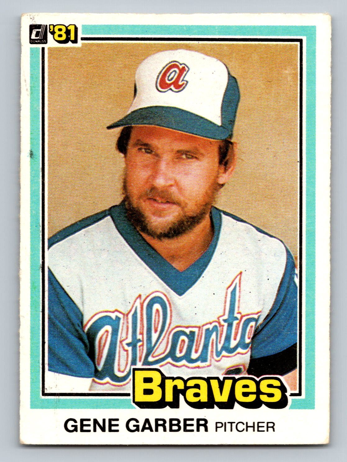1981 Donruss #77 Gene Garber Atlanta Braves | eBay