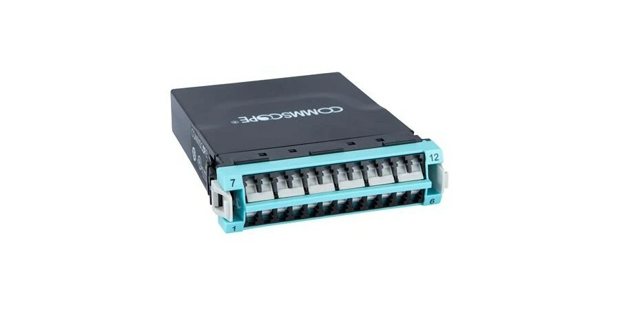 Commscope DM12-24LC-LS-ULLG2 ULL MPO-12 Distribution Module, 2x12F MPO ...