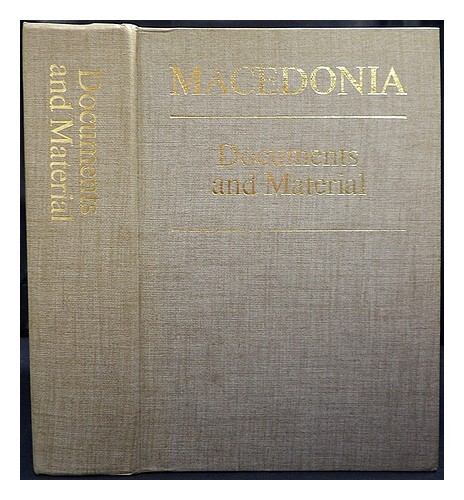 Bulgarska Akademiya Na Naukite. Institut Za Bulgarski Ezik Macedonia ...