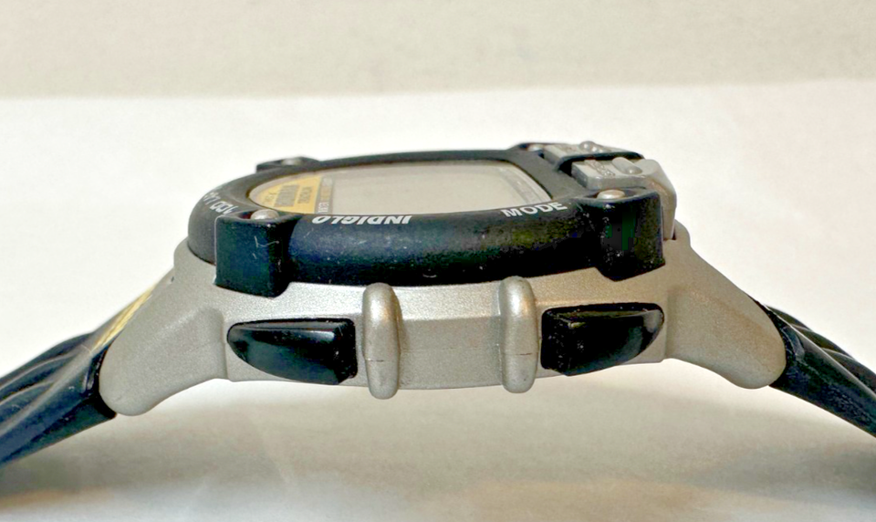 Vtg. Timex Ironman Jocko Willink Watch Men 42mm 100 Lap 2002 100M New ...