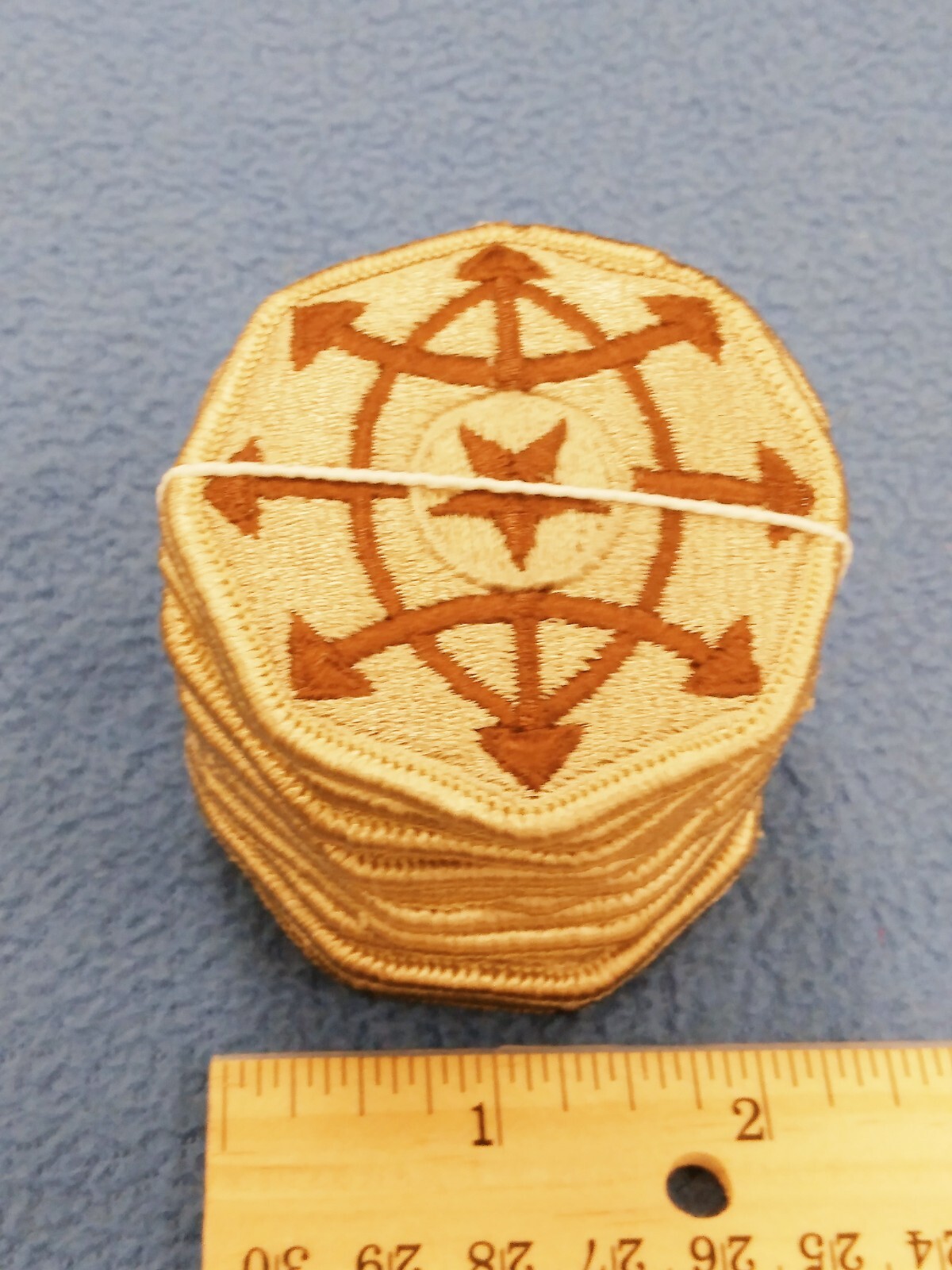 BUNDLE OF 20 - US ARMY CRIMINAL INVESTIGATION COMMAND DESERT PATCHES ...