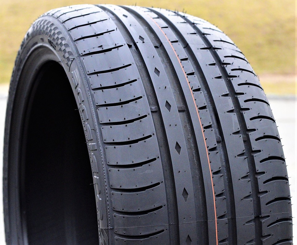 2 Tires Accelera Phi 255/40ZR19 255/40R19 100Y XL A/S High Performance ...
