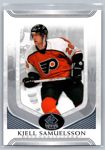 2020-21 SP Signature Edition Legends #102 Kjell Samuelsson Philadelphia ...
