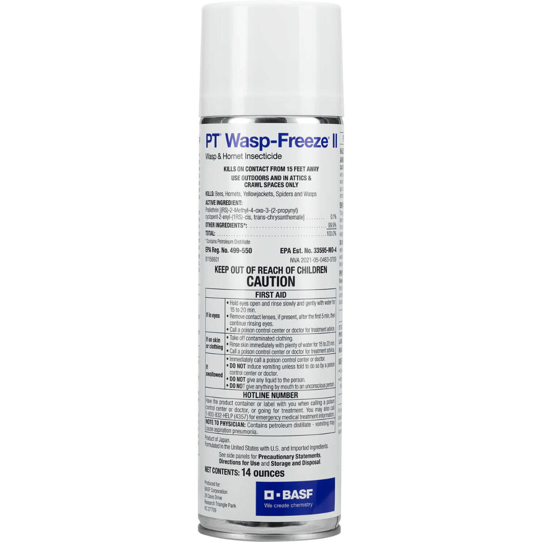 PT Wasp Freeze II Wasp and Hornet Insecticide 14 oz Aerosol Can BASF | eBay