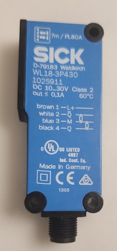 SICK WL18-3P430 1025911 PHOTOELECTRIC SENSOR / WL183P430 *USA STOCK | eBay